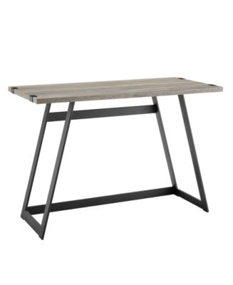 42 inch Metal Wrap Writing Desk - Macy's