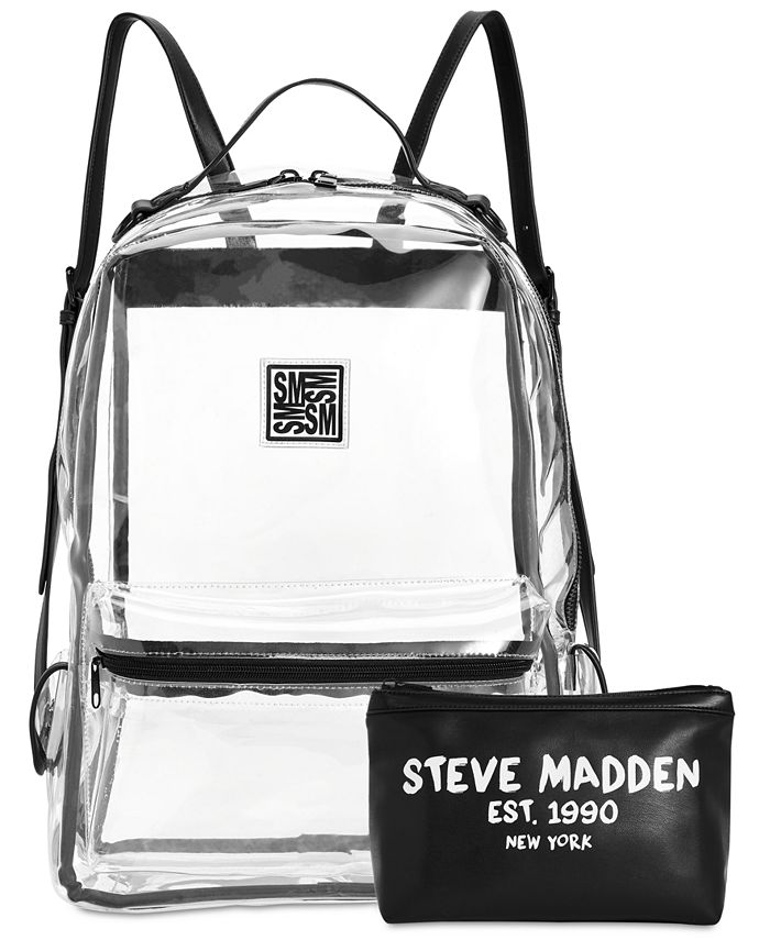 Steve Madden Alessia Clear Dome Backpack - Macy's