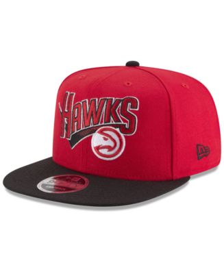 New Era Atlanta Hawks Retro Tail 9FIFTY Snapback Cap - Macy's