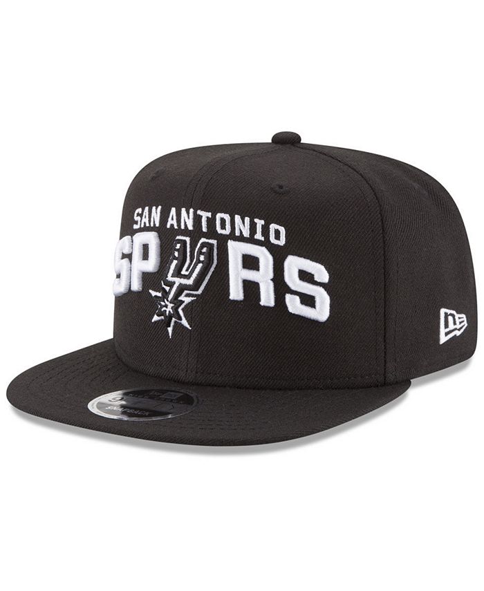 New Era San Antonio Spurs Anniversary Patch 9FIFTY Snapback Cap - Macy's