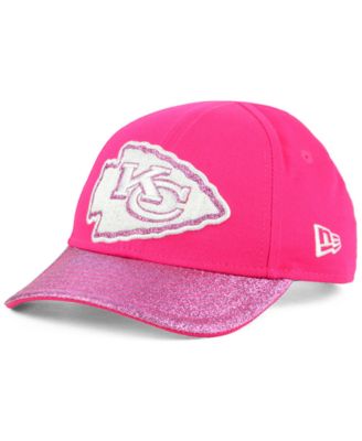 New Era Girls' Kansas City Chiefs Shimmer Shine Adjustable Strapback ...
