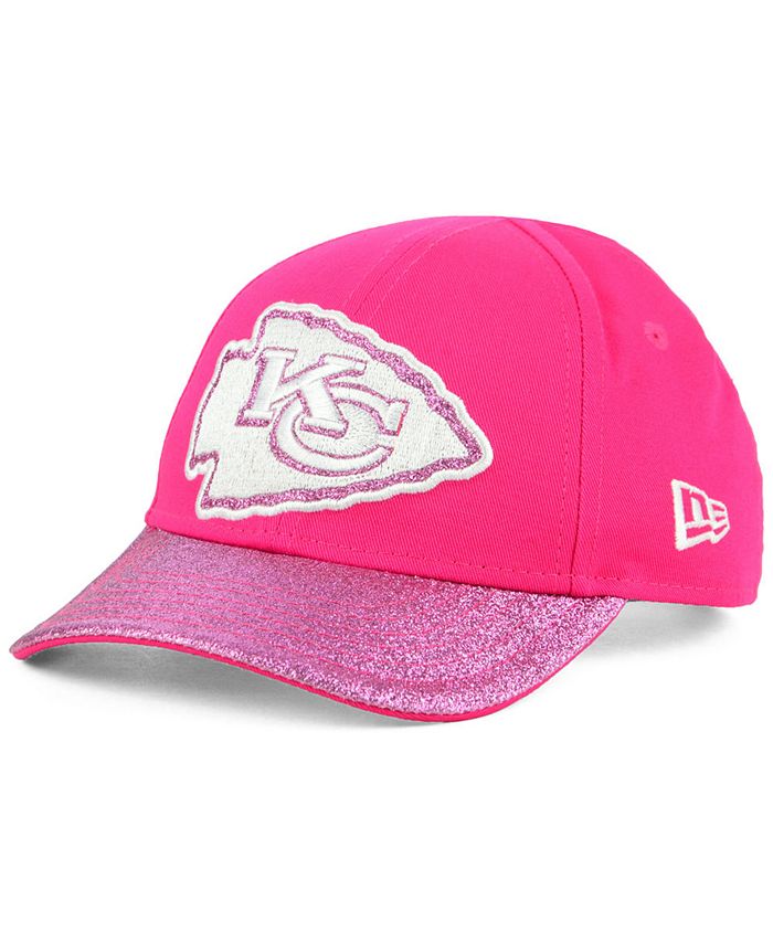 New Era Girls' Kansas City Chiefs Shimmer Shine Adjustable Strapback ...