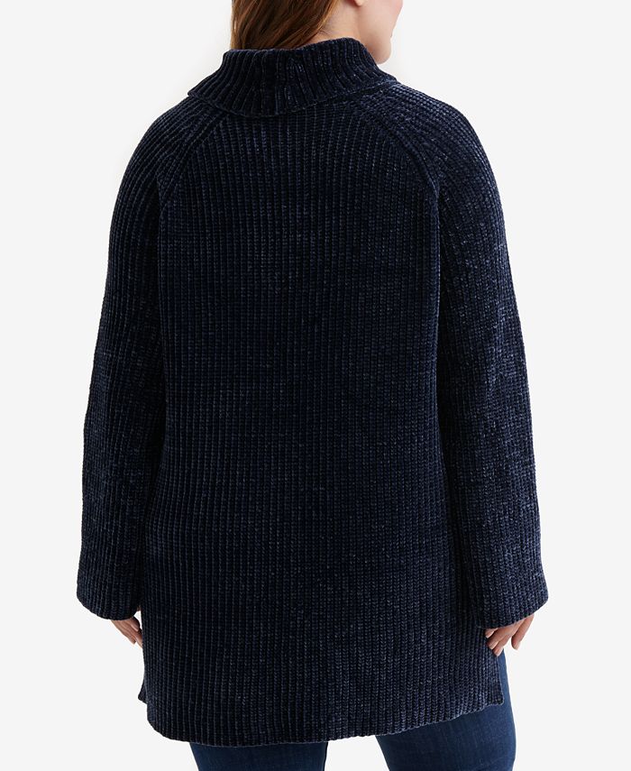Lucky Brand Trendy Plus Size Chenille Sweater - Macy's