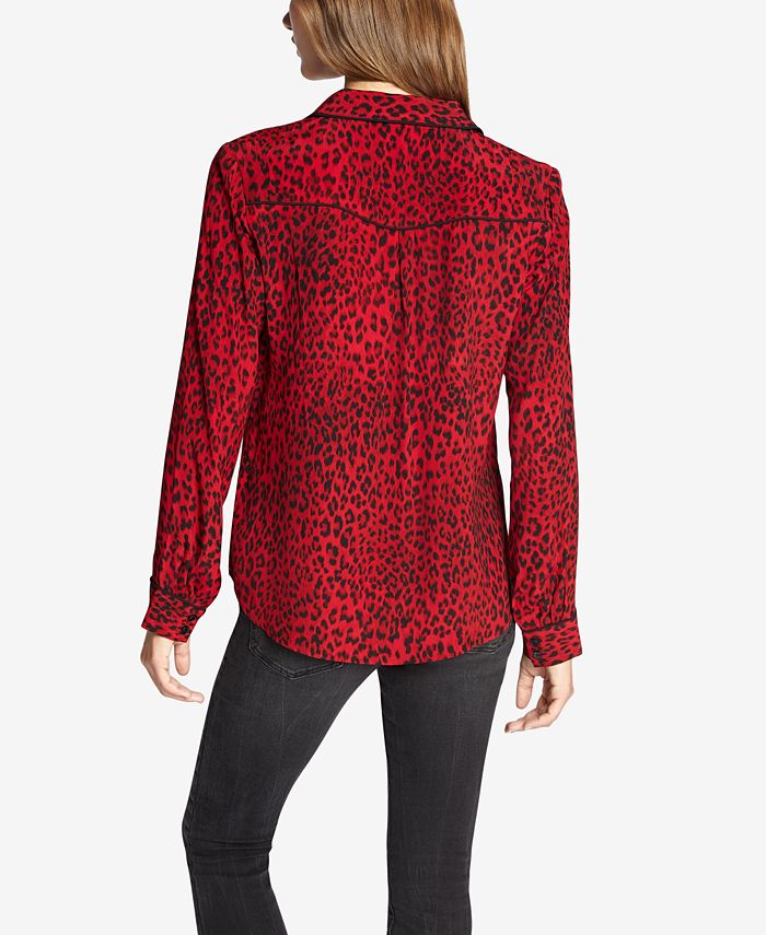 Sanctuary Joni West Leopard-Print Shirt - Macy's
