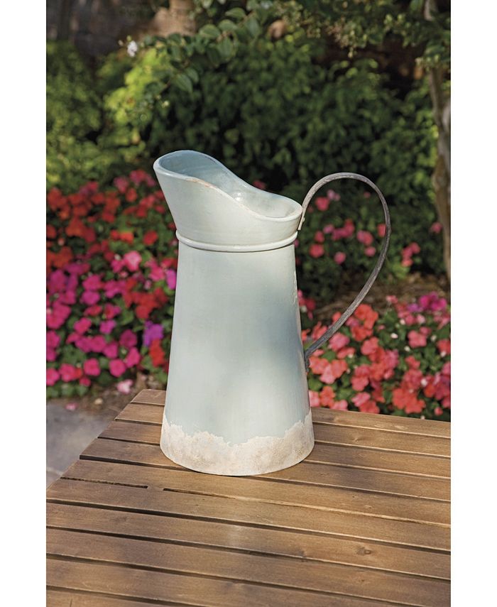 IMAX Calista Tall Pitcher with Metal Handle - Macy's