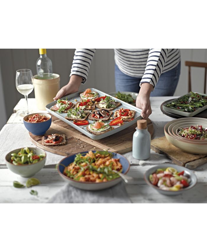 Denby Heritage Pavilion Large Rectangular Plate - Macy's