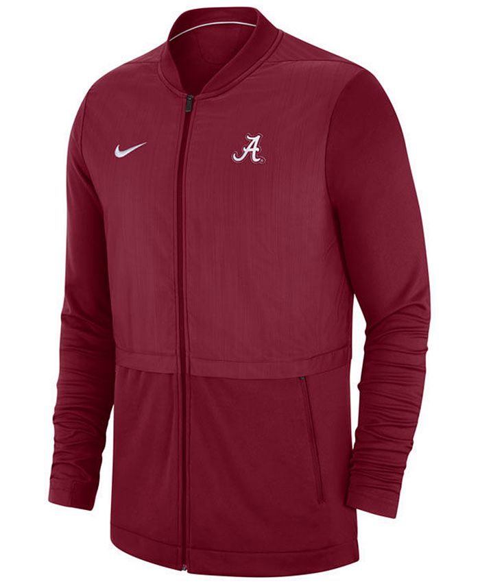 Nike Men's Alabama Crimson Tide Elite Hybrid Full-Zip Jacket - Macy's