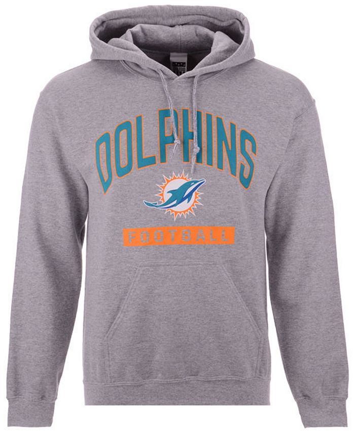 Authentic NFL Apparel Men's Miami Dolphins Gym Class Hoodie - Macy's