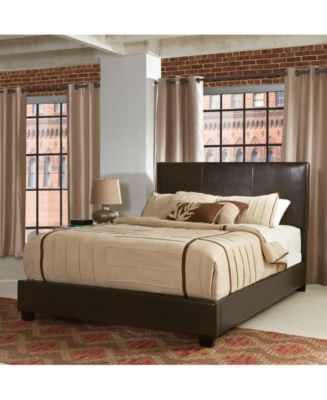 Drake King Bedset In Leatherette - Macy's