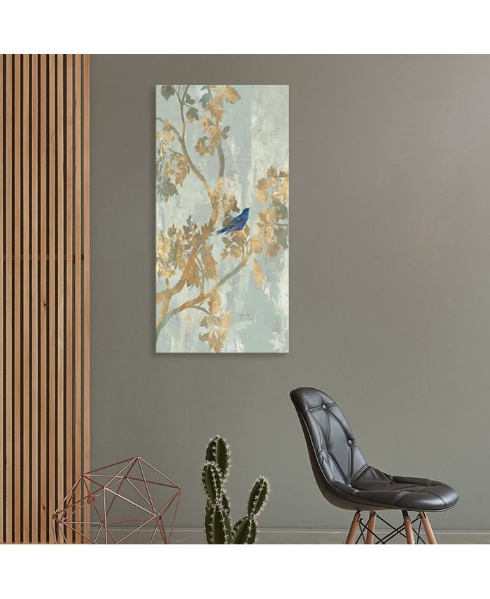 Artissimo Designs Blue Bird Embellished Canvas - Macy's