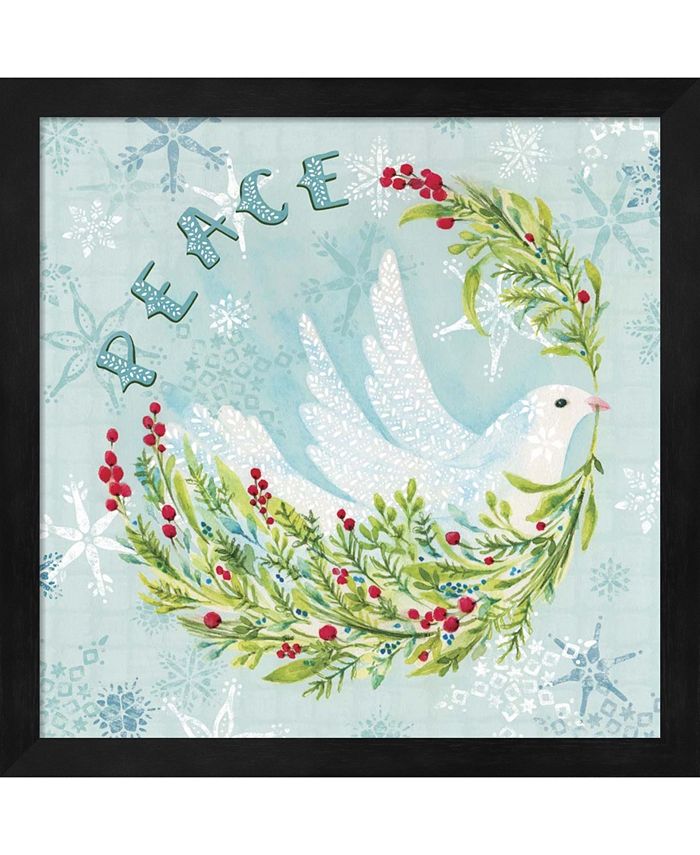 Metaverse Peace By Yachal Design Framed Art - Macy's