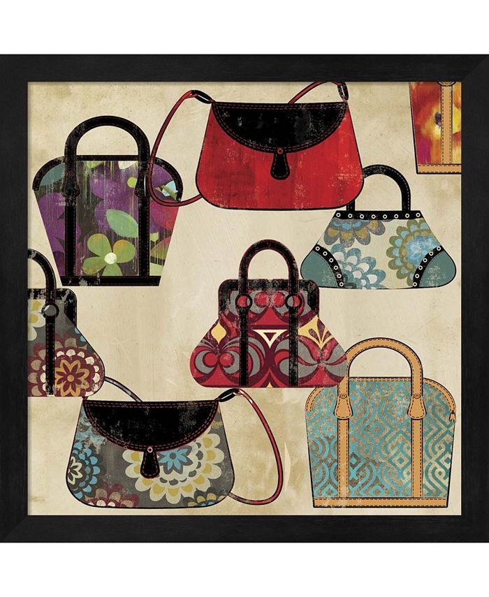 Metaverse Bag Pattern By Posters International Studio Framed Art - Macy's
