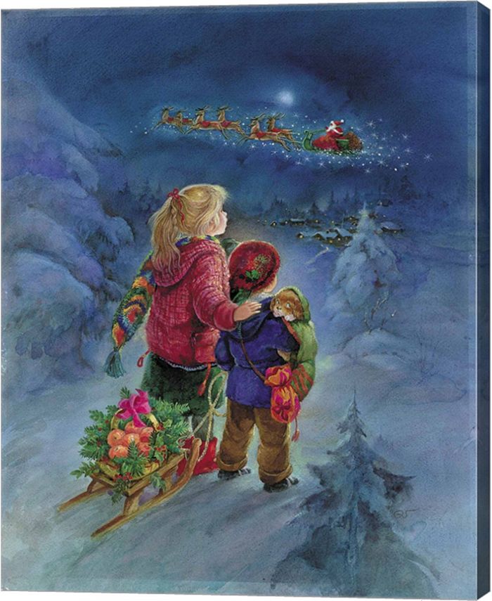 Metaverse Merry Christmas By Sue Allison Canvas Art - Macy's