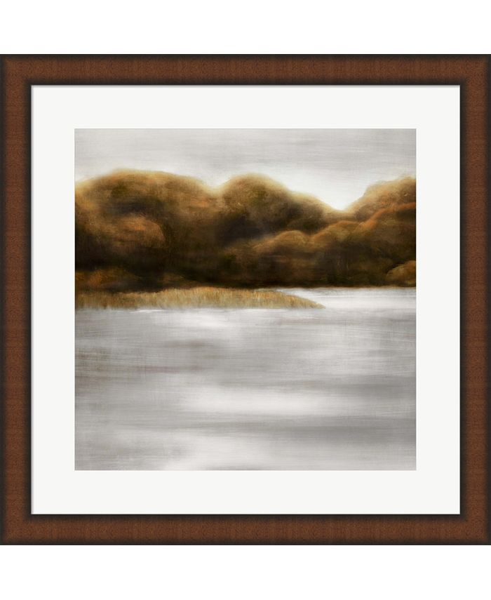 Metaverse Red Landscape Iii By Posters International Studio Framed Art ...