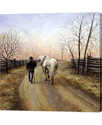 End Of Day Cm By Kevin Dodds Canvas Art - Macy's