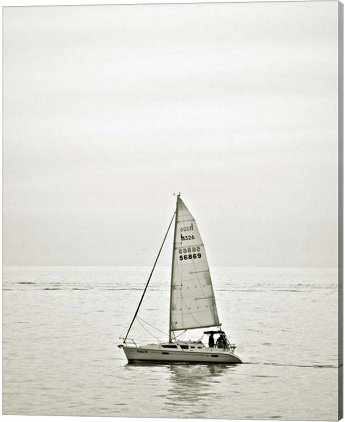 Metaverse Sailboat D By Toula Mavridou-Messer Canvas Art - Macy's