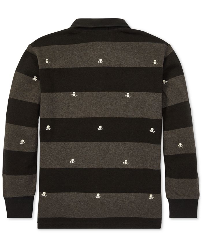 Polo Ralph Lauren Big Boys Lightweight Fleece Rugby - Macy's
