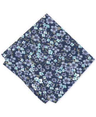 Bar III Men's Calbira Floral Pocket Square, Created for Macy's - Macy's
