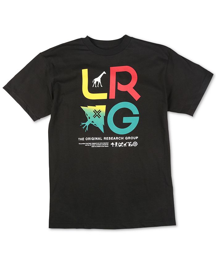 LRG Men's Stacked Icons T-Shirt - Macy's
