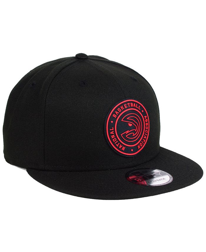 New Era Atlanta Hawks Circular 9FIFTY Snapback Cap - Macy's