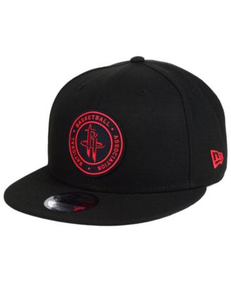 New Era Houston Rockets Circular 9FIFTY Snapback Cap - Macy's