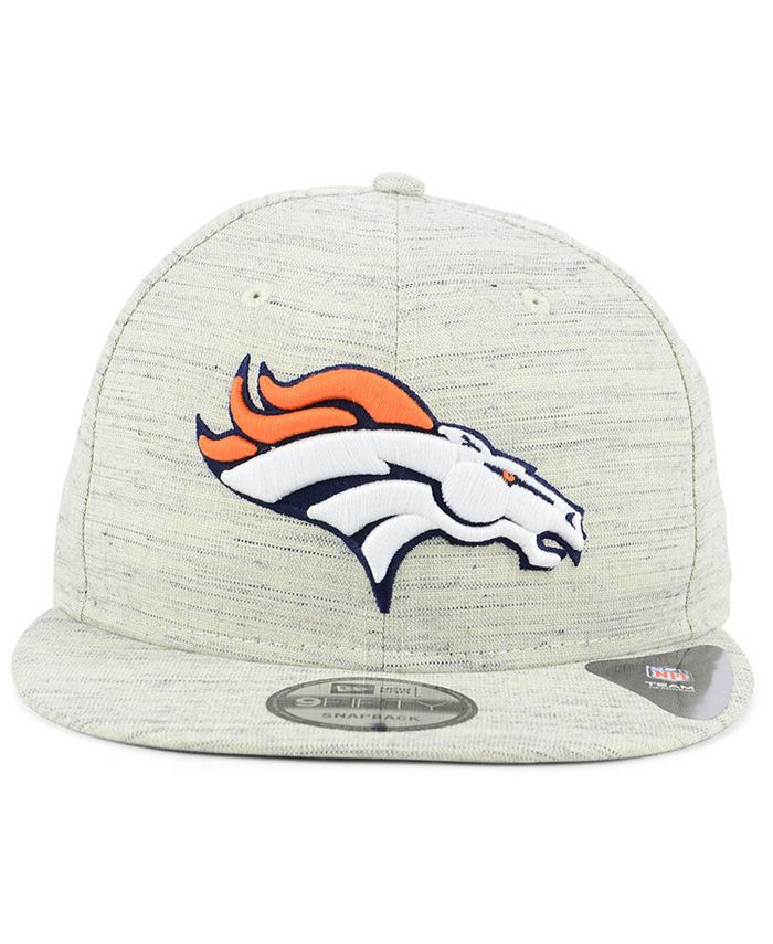 New Era Denver Broncos Luxe Gray 9FIFTY Snapback Cap - Macy's