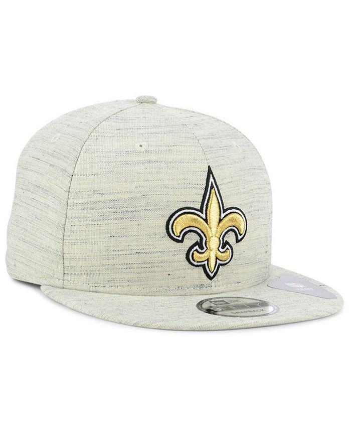 New Era New Orleans Saints Luxe Gray 9FIFTY Snapback Cap - Macy's