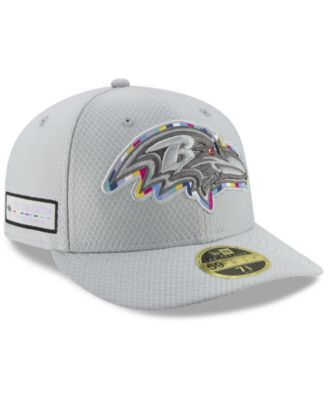 New Era Baltimore Ravens Crucial Catch Low Profile 59FIFTY Fitted Cap ...