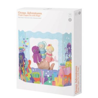 Manhattan Toy Ocean Adventures Finger Puppet Set - Macy's