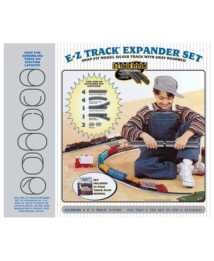 Bachmann Trains Nickel Silver E Z Track Layout Expander Set Ho Scale ...