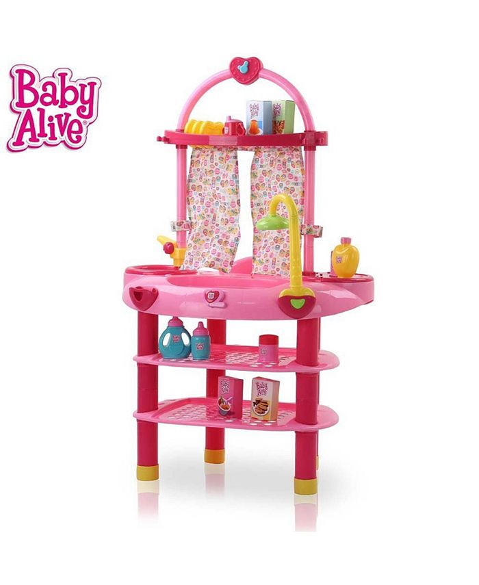 Baby Alive Doll 3 In 1 Cook N Care Play Set - Macy's