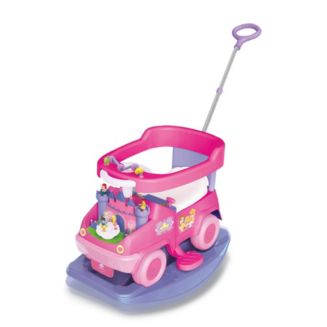 Kiddieland Disney Princess 4 In 1 Rock N Ride Activity Ride On - Macy's