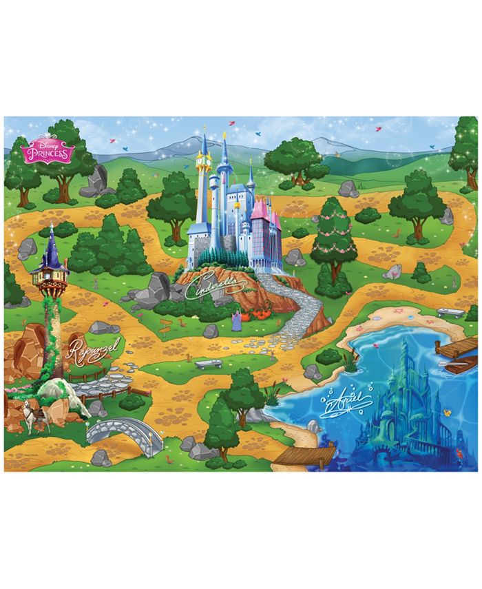 TCG Toys Disney Princess Original Mega Mat Play Mat With Bonus Vehicle ...
