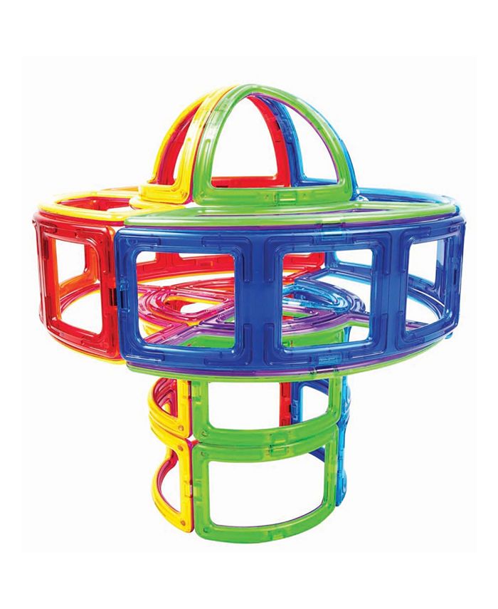 Magformers Curve 50 Piece Magnetic Construction Set - Macy's