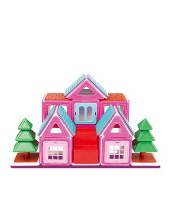 Magformers Sweet House 64 Piece Magnetic Construction Set - Macy's