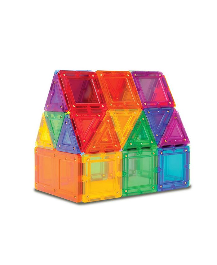 Magformers Tileblox Rainbow 60 Piece Magnetic Construction Set - Macy's