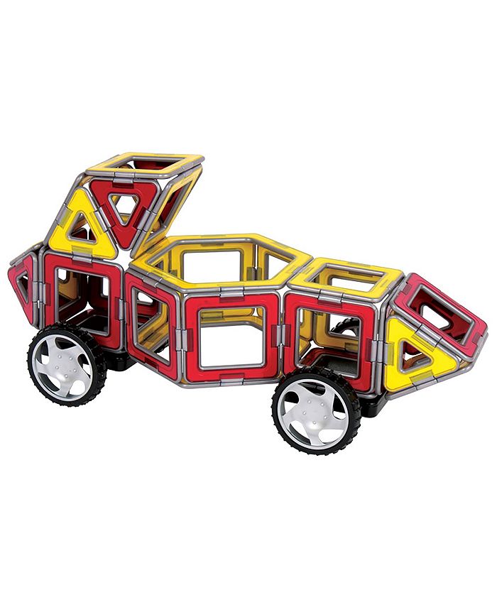 Magformers Xl Cruisers 30 Piece Magnetic Construction Car Set Colors ...
