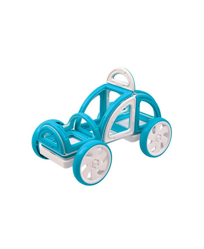 Magformers My First Buggy 14 Piece Magnetic Construction Set Blue - Macy's