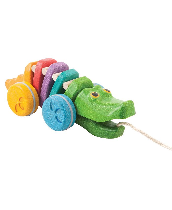 Plan Toys Plantoys Rainbow Alligator Pull Along Toy - Macy's