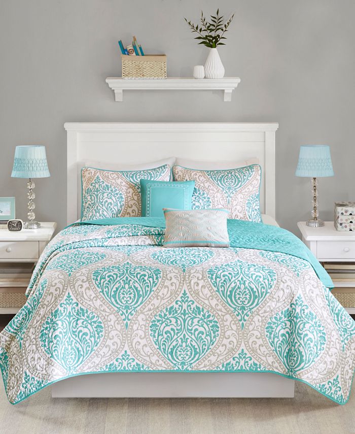 Intelligent Design Senna 4-Pc. Twin/Twin XL Coverlet Set - Macy's