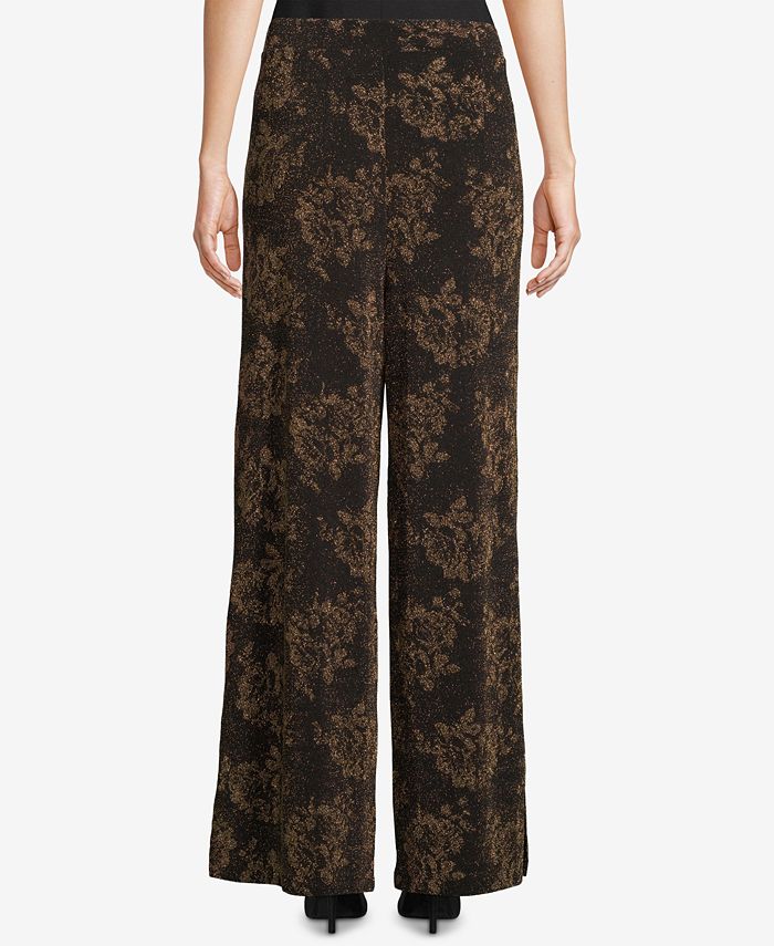 ECI Wide-Leg Jacquard Pants - Macy's