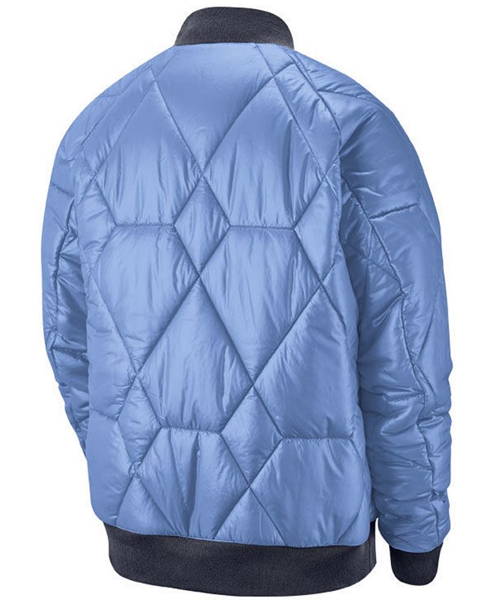 Jordan Men's North Carolina Tar Heels Iconic Diamond Shape Bomber ...