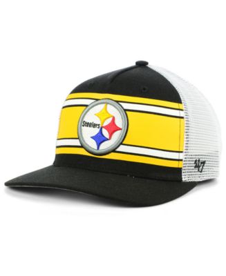 '47 Brand Pittsburgh Steelers Team Stripe MVP Cap - Macy's