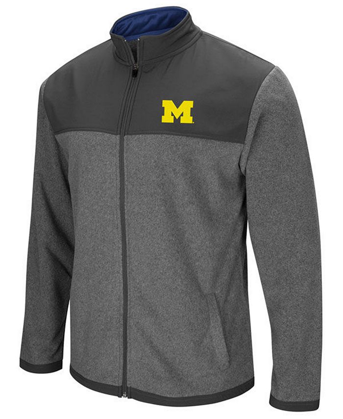 Colosseum Men's Michigan Wolverines Full-Zip Fleece Jacket - Macy's