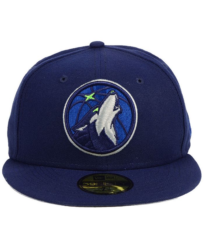 New Era Minnesota Timberwolves Basic 59FIFTY Fitted Cap 2018 - Macy's