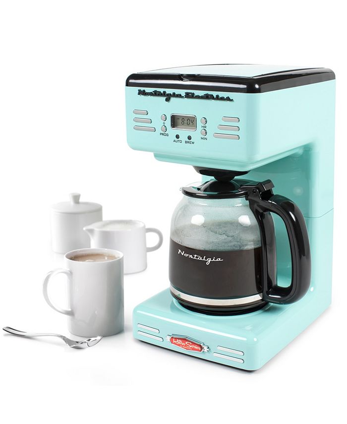 Nostalgia Retro 12-Cup Coffee Maker - Macy's