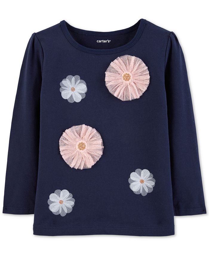 Carter's Toddler Girls Rosette Top - Macy's