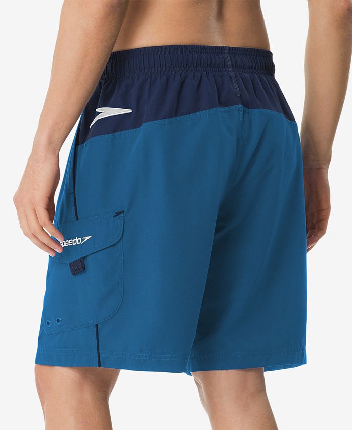 Speedo Men's Performance Marina 9'' Swim Trunks & Reviews - Swimwear ...