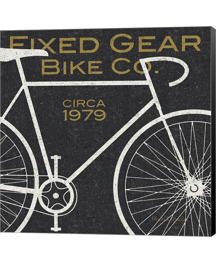 Metaverse Fixed Gear Bike Co. by Michael Mullan Canvas Art - Macy's