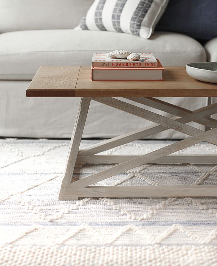 Hives & Honey Finley Two-Tone Coffee Table - Macy's